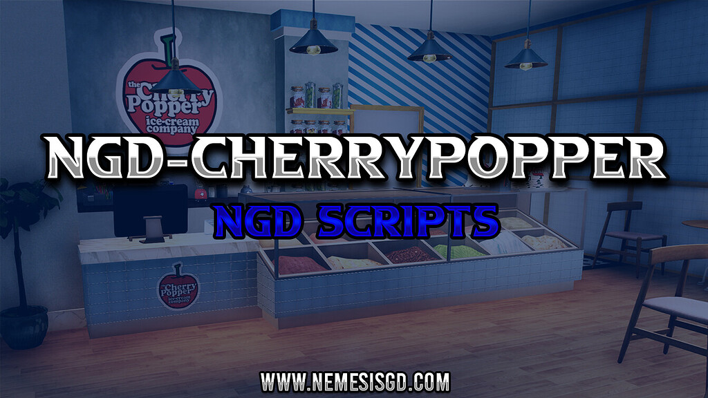 [PAID][QB]Cherry Poppers - Player owned ice cream shop! (Custom Props ...