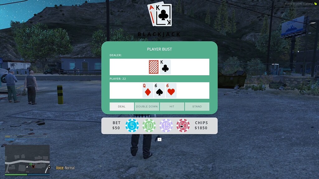 [ESX] [ PAID ] BlackJack21 Script - FiveM Releases - Cfx.re Community