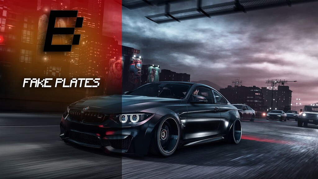 [QBCore][FREE] Fake Plate System - Persistent Plates Through Garages ...