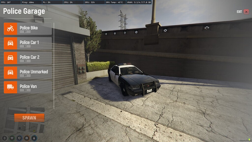 [QBCore][PAID] ik-jobgarage v2 - Advanced job garage with UI - FiveM ...