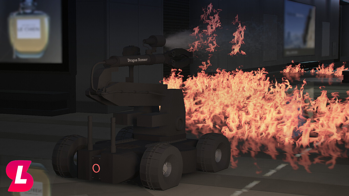 Bomb Disposal Robot [EOD] - Remote Control, Controlled Explosion, Water ...