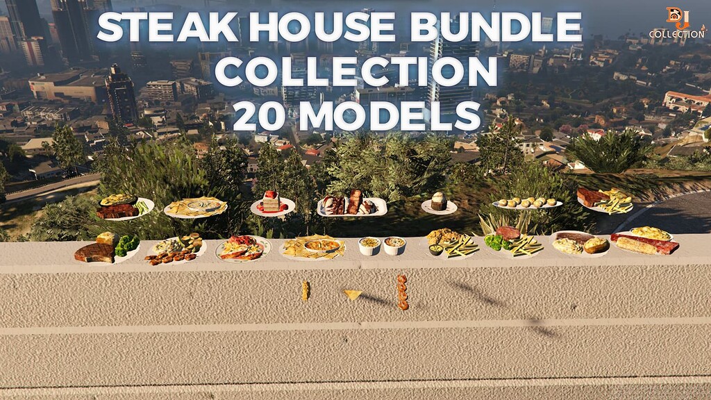 [PAID] [PROPS] Steak House Food - FiveM Releases - Cfx.re Community