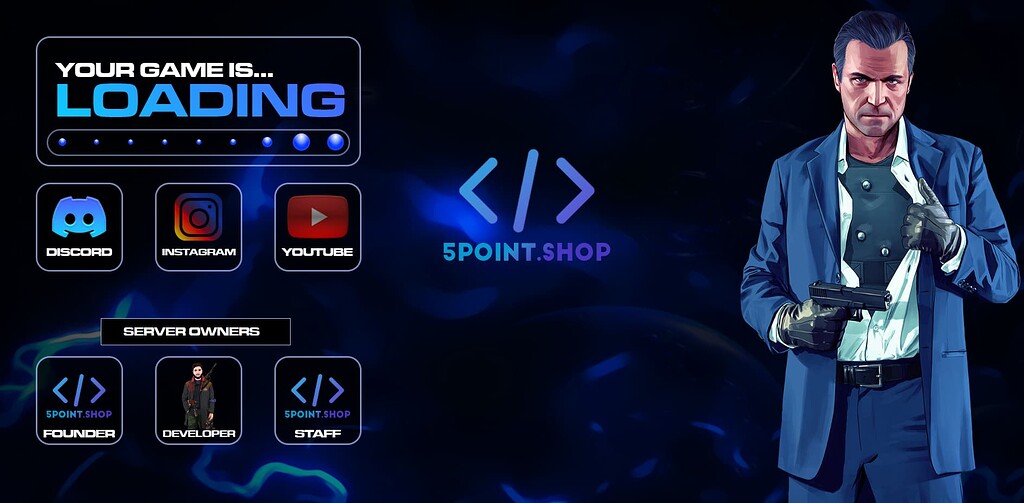 [Paid] FiveM Server New Loading Screen - FiveM Releases - Cfx.re Community