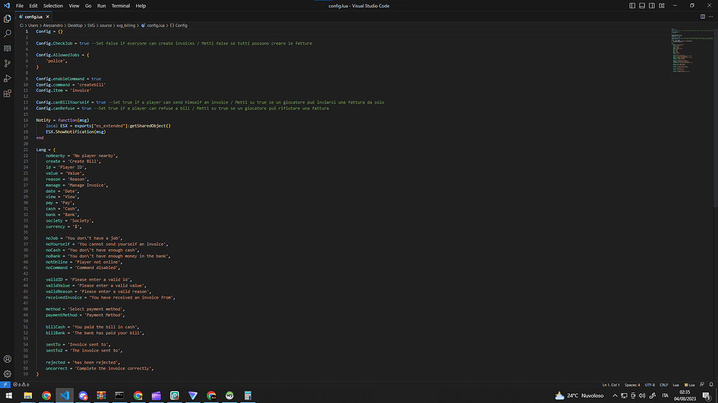 [ESX] Billing Script - FiveM Releases - Cfx.re Community