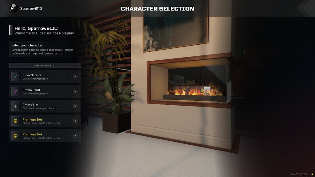 Elder_multicharacter - advanced multicharacter with discord slots ...