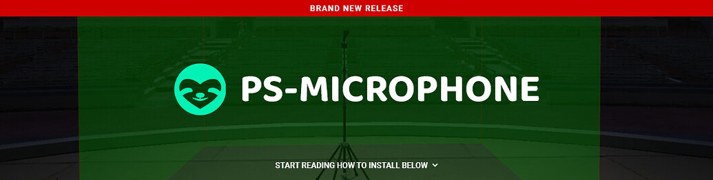 [Project Sloth][FREE] PS Microphone - FiveM Releases - Cfx.re Community