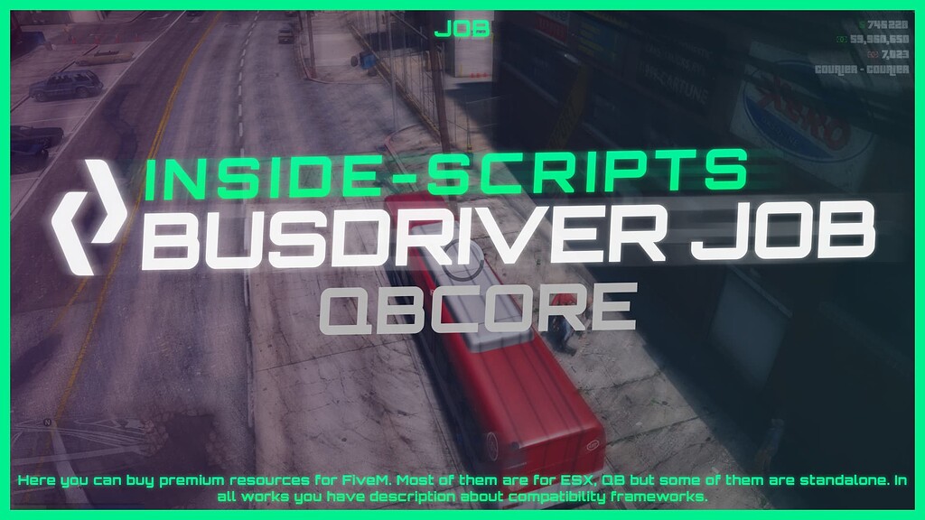 [qbcore] busdriver job - FiveM Releases - Cfx.re Community