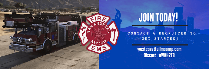 Full Moon Roleplay | Public Beta | BCSO, SAHP, SAFD, CIV | Looking for ...