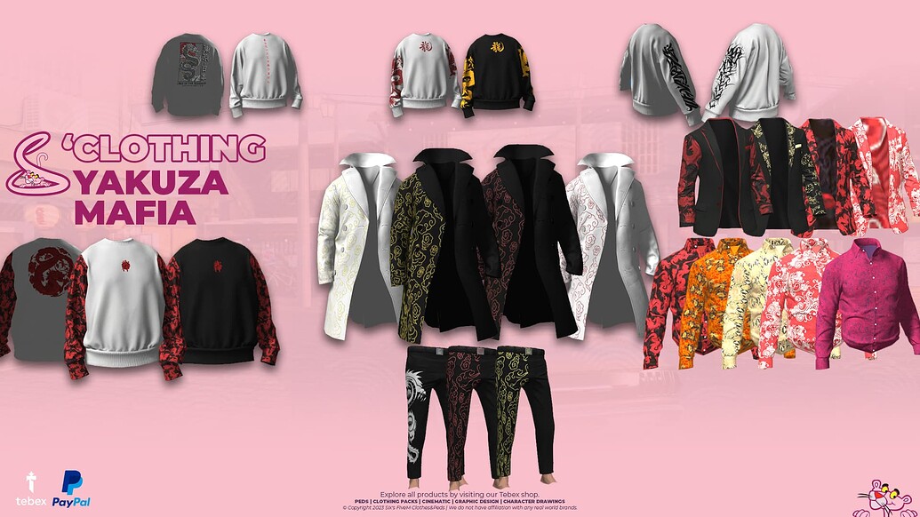 Yakuza Mafia Clothing Pack [PAID] - FiveM Releases - Cfx.re Community