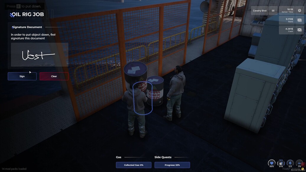 [PAID] ⛽ Multiplayer Oil Rig Job - FiveM Releases - Cfx.re Community