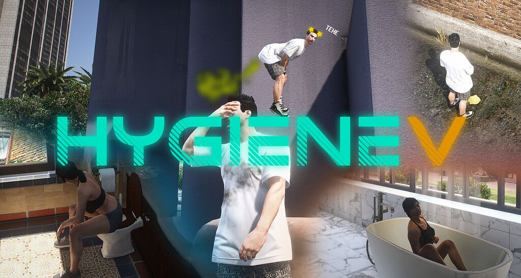 💩 HygieneV | Pee/Poop/Shower/Bath/Porta Pottie - FiveM Releases - Cfx ...