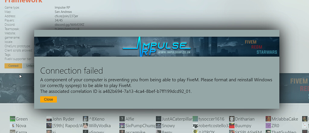A component of your computer is preventing you from being able to play ...