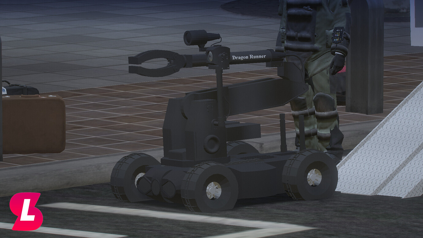 Bomb Disposal Robot [EOD] - Remote Control, Controlled Explosion, Water ...