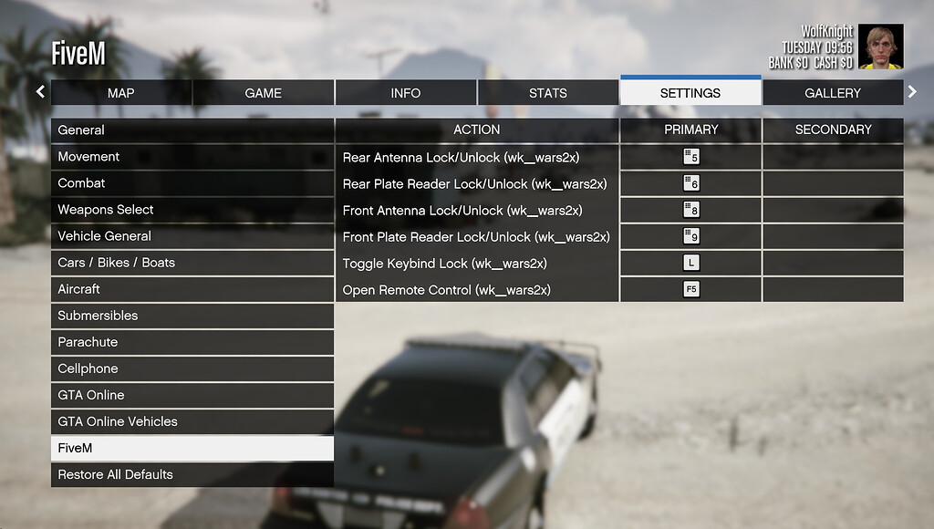 Add new categories key bindings - Resource Support - Cfx.re Community