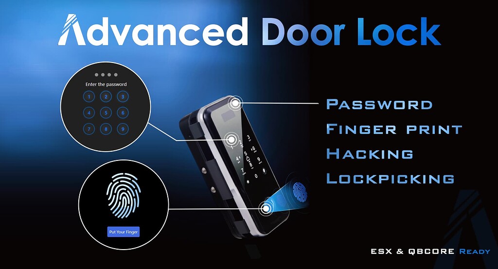 Advanced Lock System V3 (ESX/QB) - FiveM Releases - Cfx.re Community