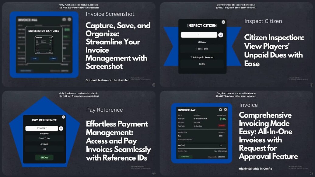 Advanced Billing System [QB - ESX] - FiveM Releases - Cfx.re Community