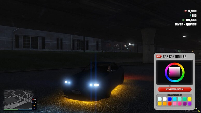 RGB Controller (Basic/Free) [Standalone] - FiveM Releases - Cfx.re ...