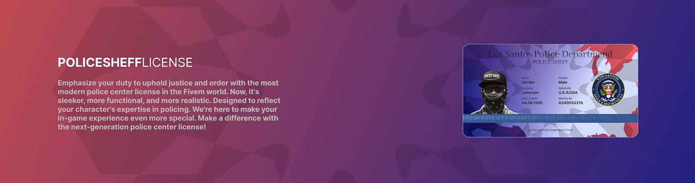 Modern ID Card Script - FiveM Releases - Cfx.re Community