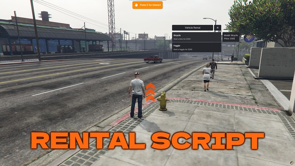 [FREE][ESX-QB] Rental Script V2 - FiveM Releases - Cfx.re Community