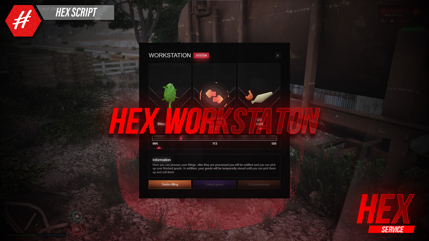 [RELEASE] Hex Workstation ESX/QBCore - FiveM Releases - Cfx.re Community
