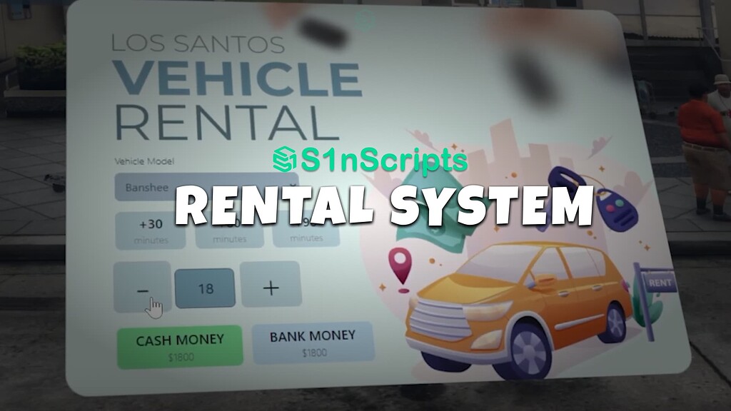 [ ESX | QBCore ] The Rental System - FiveM Releases - Cfx.re Community