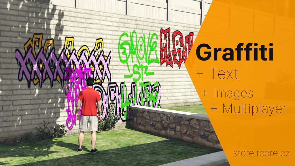 Graffiti/Spray On Walls V2.0 - Releases - Cfx.re Community