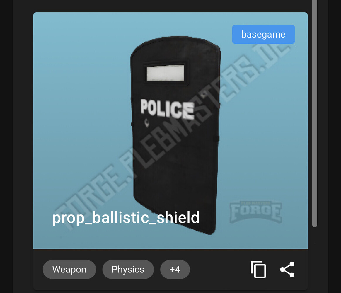 [DISCONTINUED] Pickle's Police Tools | Shields, Snakecam, Bodycam ...