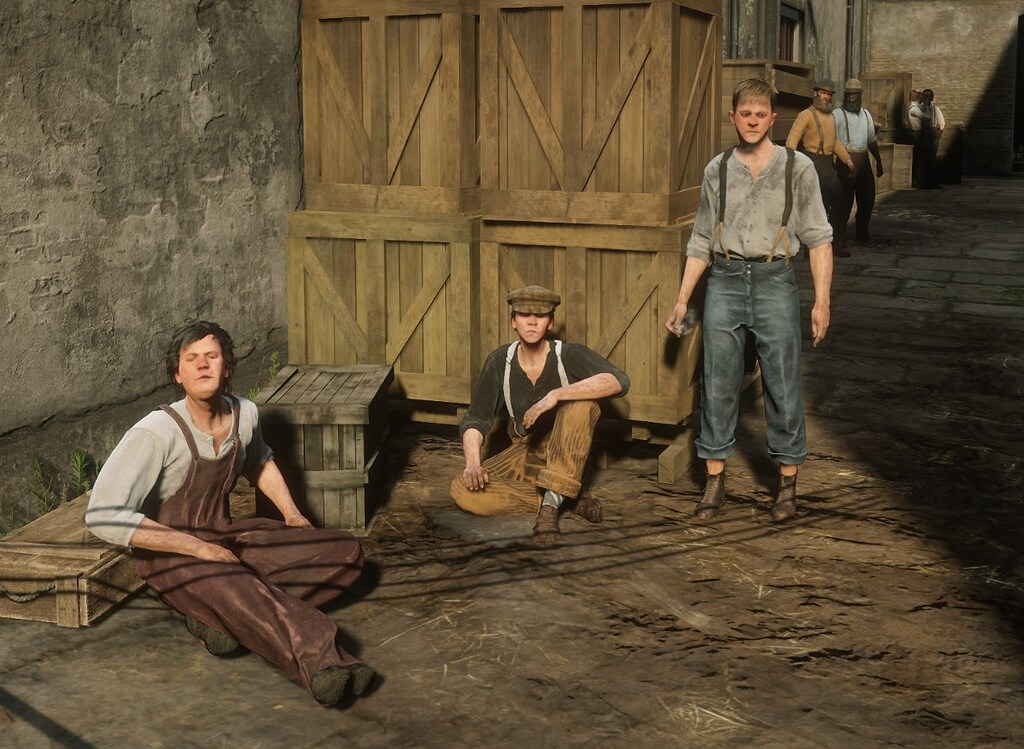 Broken Human Peds for Specific Models and Other Ambient Ped Outfits Not ...