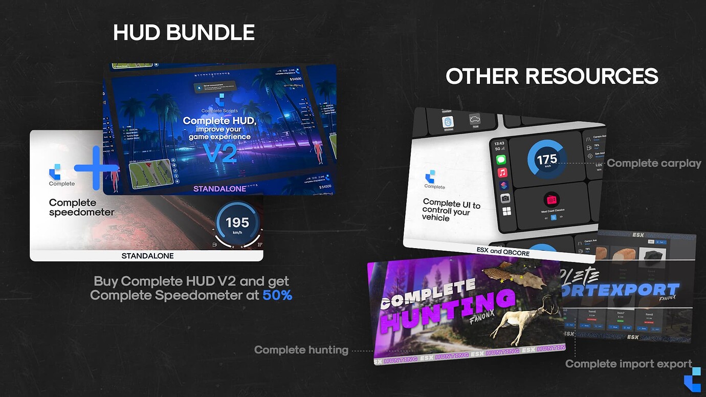 🕹️Complete Hud V2 | Pause menu/Body health/Settings and more! - FiveM Releases - Cfx.re Community