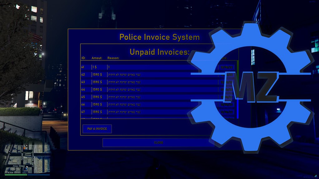 [Release] [PAID] mz-invoice - FiveM Releases - Cfx.re Community