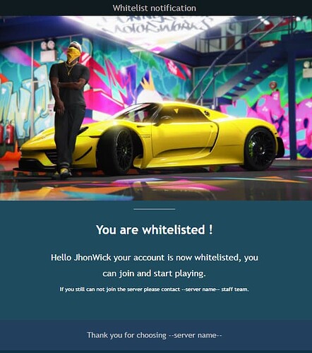[UPDATED] FiveM Login System + Whitelist 4.0 [PAID] - Releases - Cfx.re ...