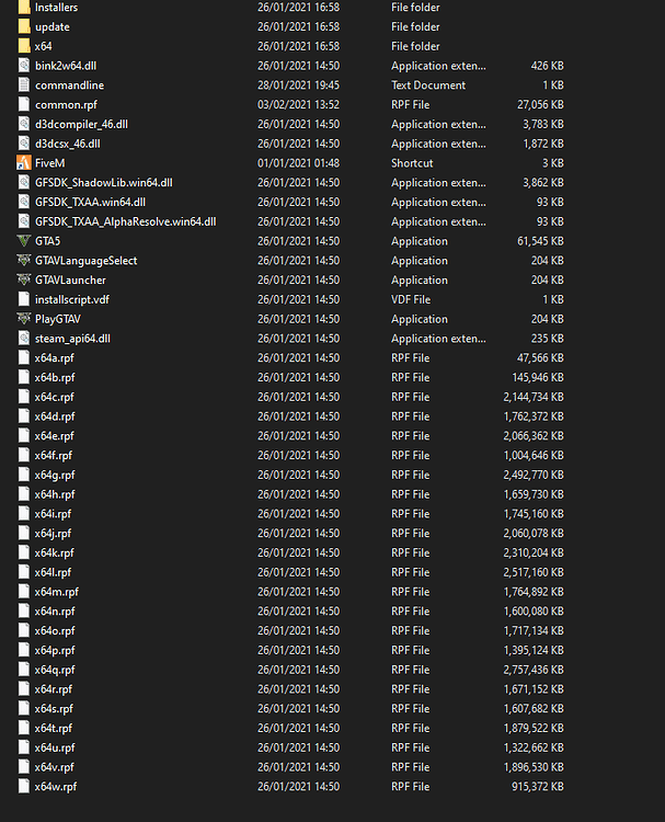 rage::fiPackfile update/update.rpf - FiveM Client Support - Cfx.re ...