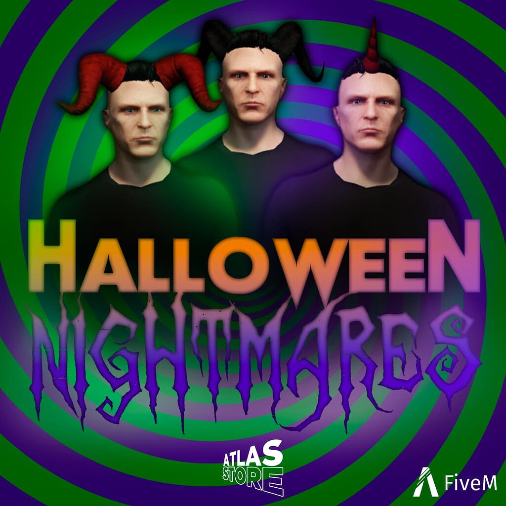 [paid] [cloth] halloween nightmares horns - FiveM Releases - Cfx.re ...