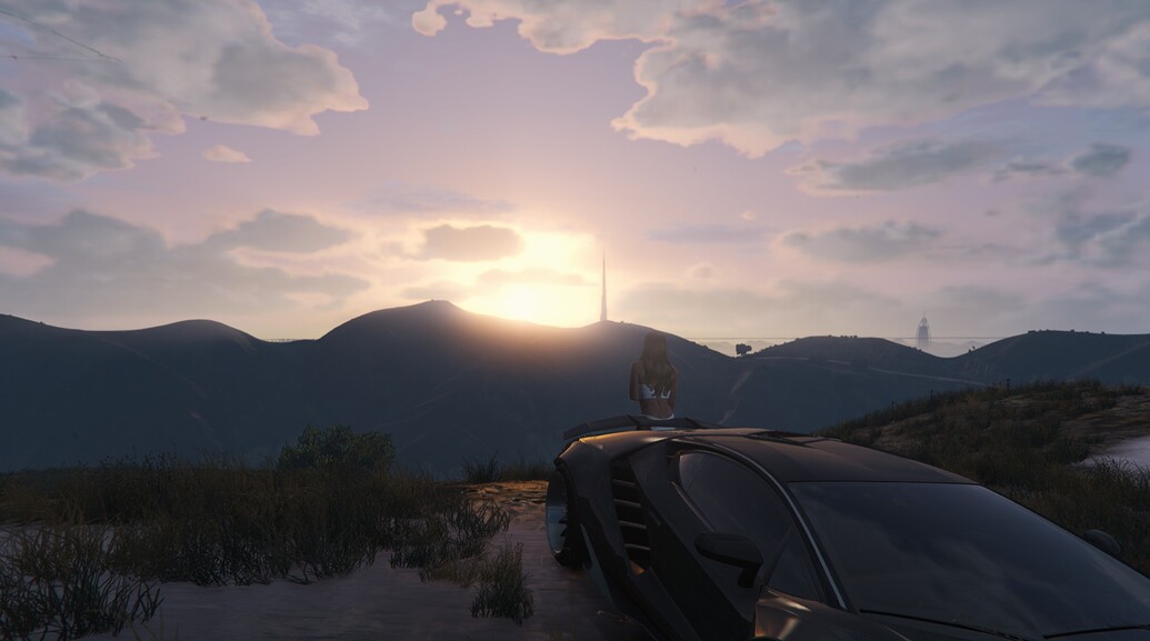 Tataviam Mountains Sunset - FiveM Snapmatic - Cfx.re Community