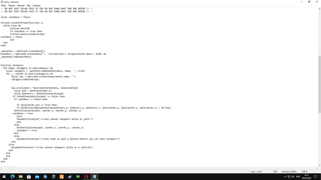 FiveM Teleportation Menu - FiveM Releases - Cfx.re Community
