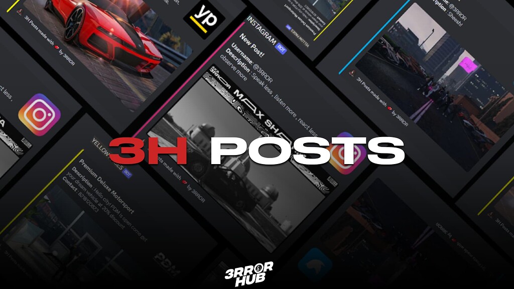 [QBCore] 3H Posts | An Discord Integrated Post System - FiveM Releases ...