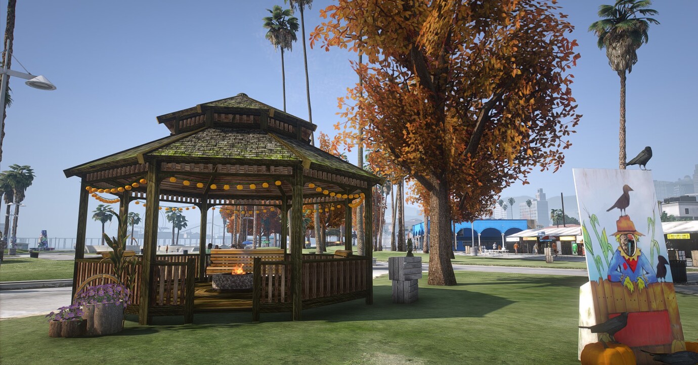 [MAP] Autumn City | Thanksgiving Decorations - FiveM Search