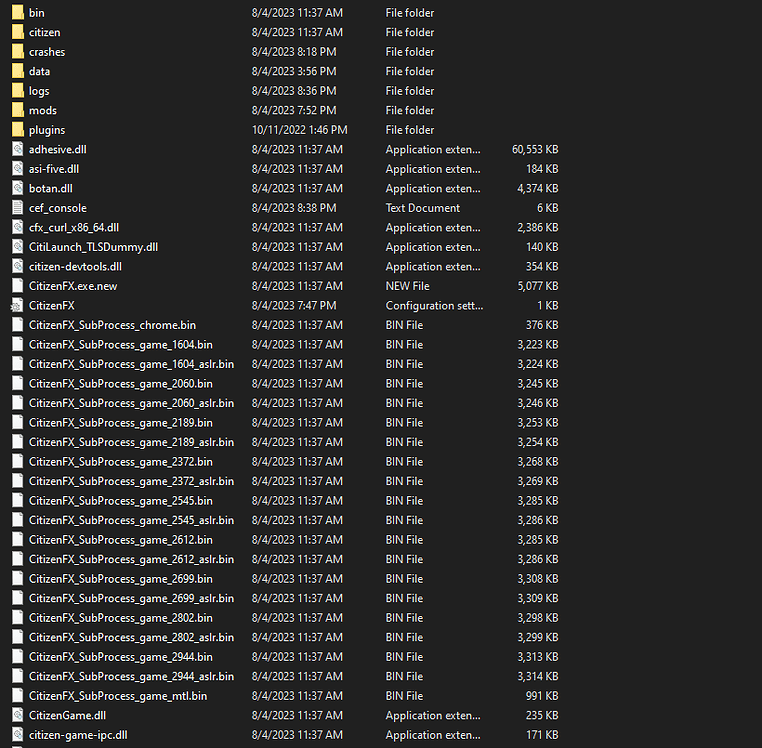 Update/Update rpf glitch - FiveM Client Support - Cfx.re Community