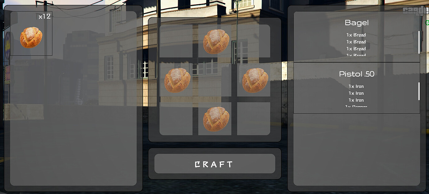 myCrafting - Crafting system for weapons and items with recipe system ...