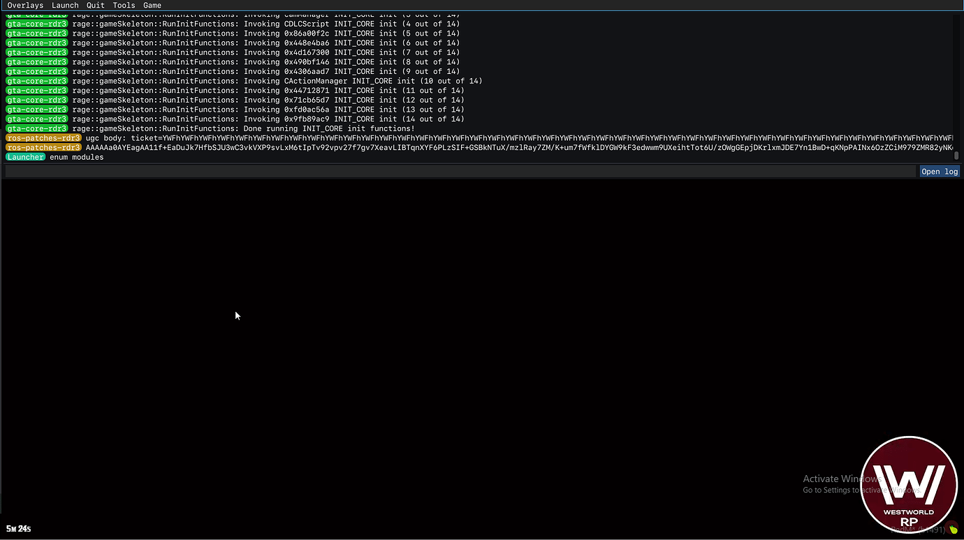 Infinite loading. Stuck on ros-patches-rdr3 - RedM Client Support - Cfx.re Community