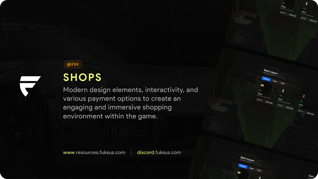 Fuksus-Shops - Convenient shopping experience - FiveM Releases - Cfx.re ...