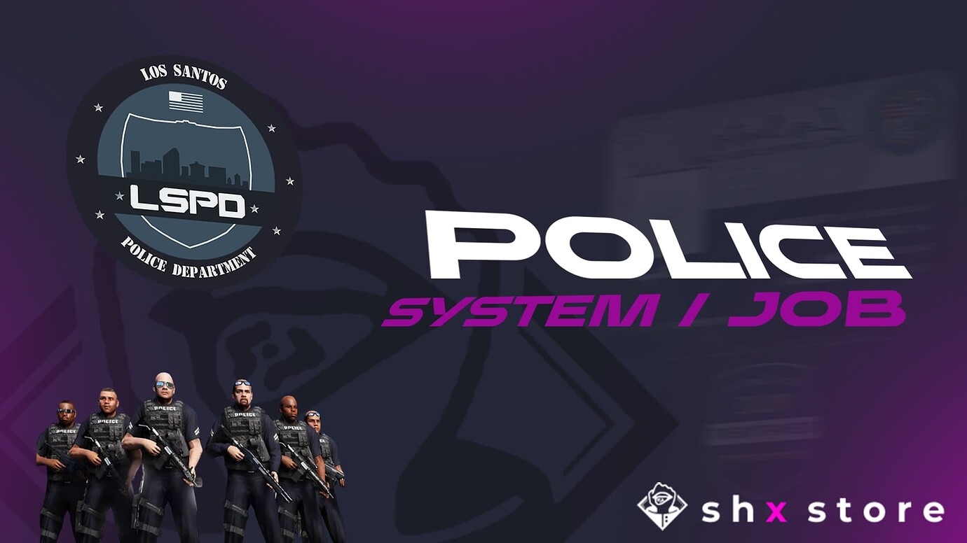 [PAID] [ESX] [QB] [QBOX] SHX - Police Job v1.2 UPDATED - FiveM Releases ...