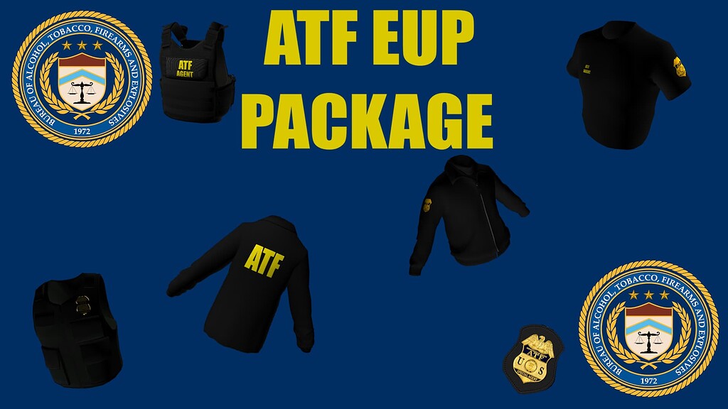 "ATF" EUP Package (Addon) [K.G. Modifications] - FiveM Releases - Cfx ...