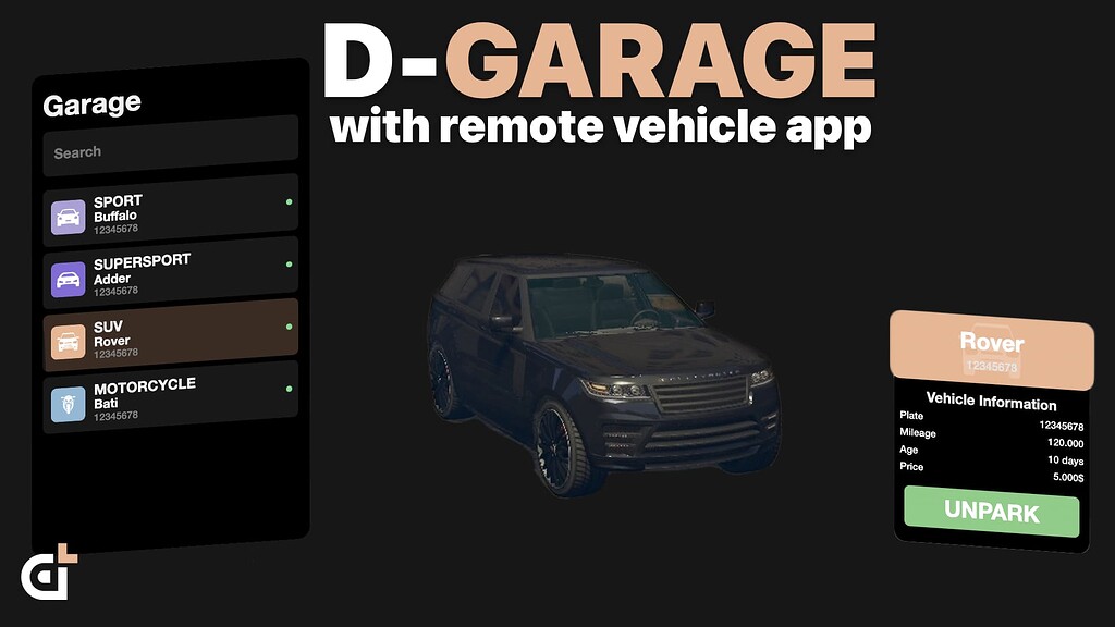 [PAID] D-Garage | All-rounder Garage System with remote vehicle app ...