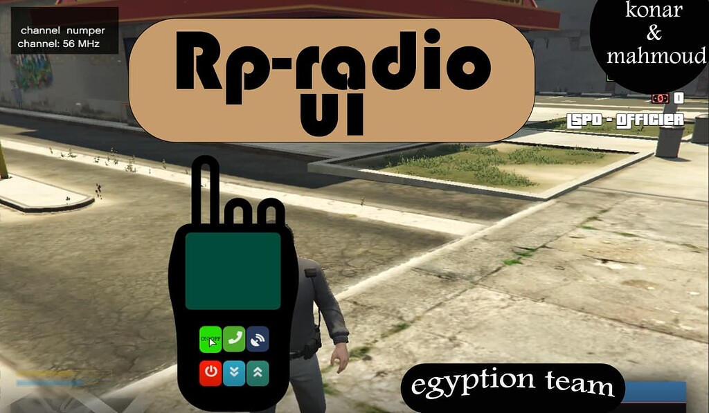 [RELEASE] [new] rp radio with ui - FiveM Releases - Cfx.re Community