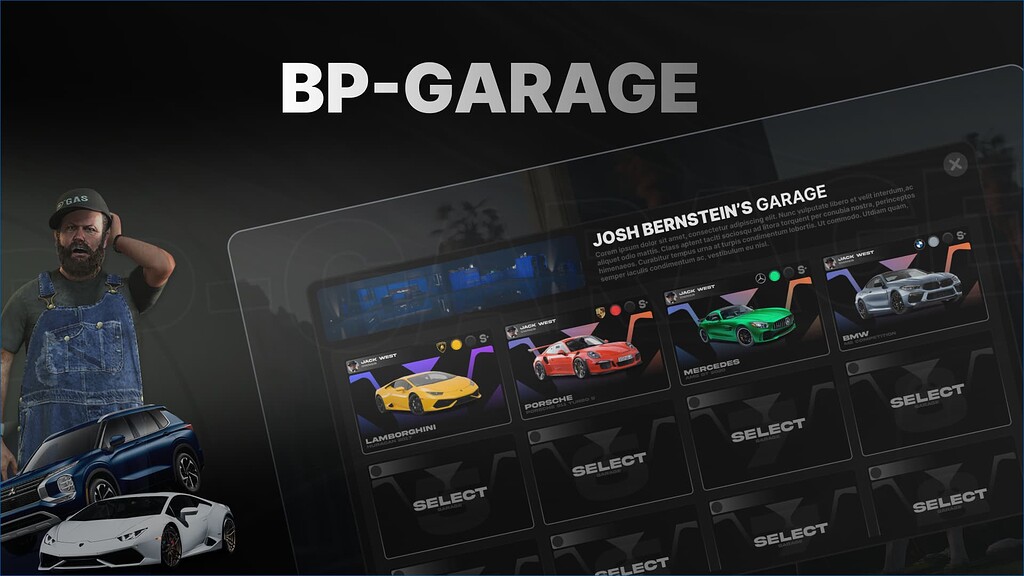 Purchasasble Garage System (Family Garage Feature) - FiveM Releases - Cfx.re Community