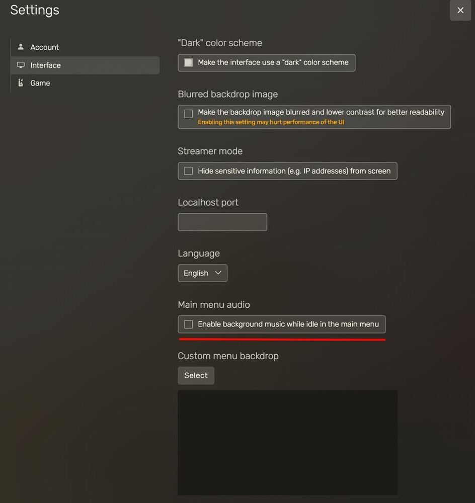 Option to turn off the music in RedM - Platform Suggestions - Cfx.re ...