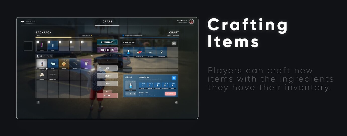 CodeM mInventory ( Advanced Inventory System ) - FiveM Releases - Cfx ...
