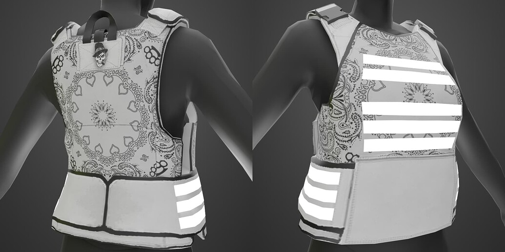 Emissive/No Glow Gang Vests (All Lore Gangs, FiveM Ready) - FiveM ...