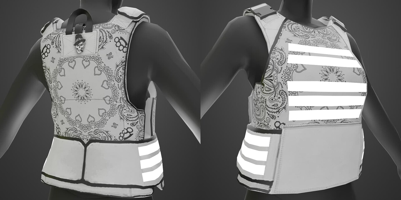 Emissive/No Glow Gang Vests (All Lore Gangs, FiveM Ready) - FiveM ...